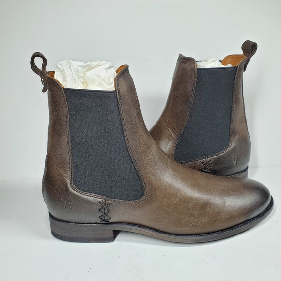Frye | Shoes | New Frye Melissa Slate Leather Chelsea Boot | Poshmark